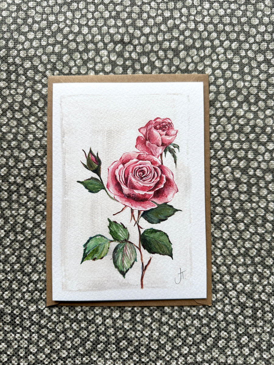 Pack of 6 Birth Flower Greeting Cards - June – Juliet Travers