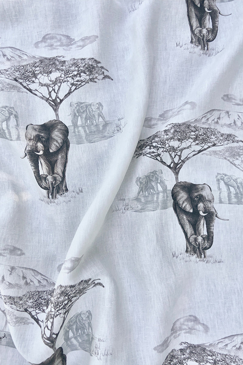 The Waterhole Fabric – Juliet Travers